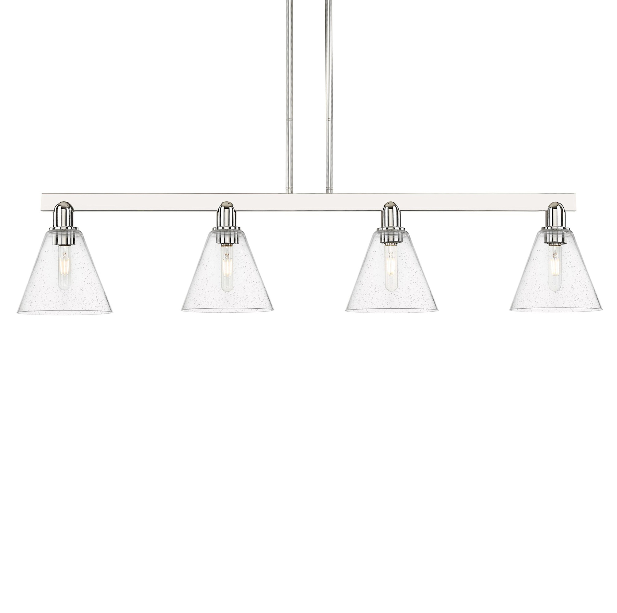 Innovations Lighting 716-4I-11-51 Berkshire Glass Linear - Nickel ...