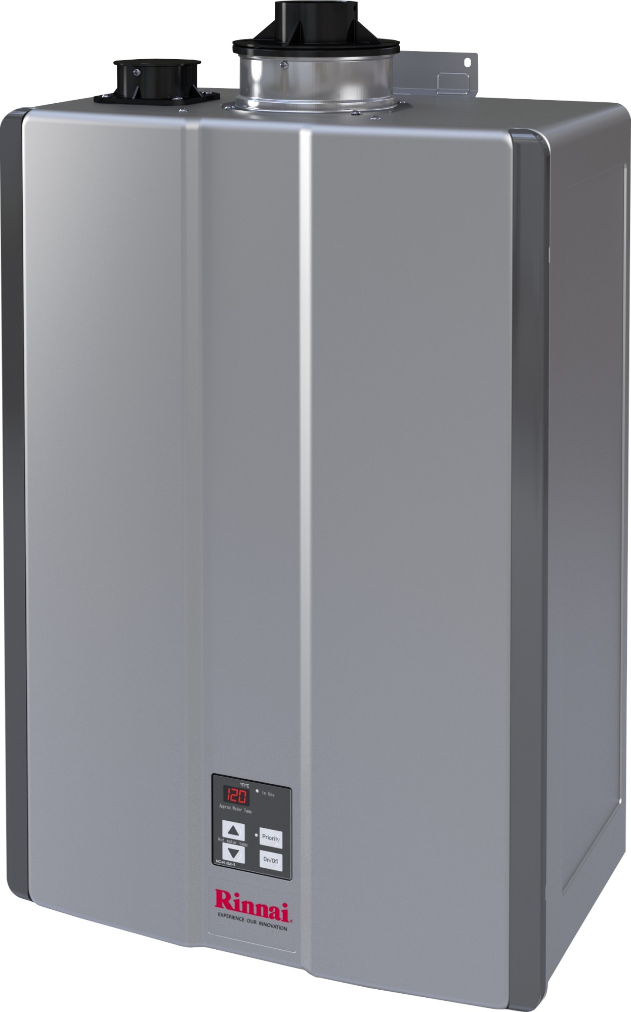 Rinnai RU180IP Sensei 10 GPM 180000 BTU 120 Volt Residential Liquid ...