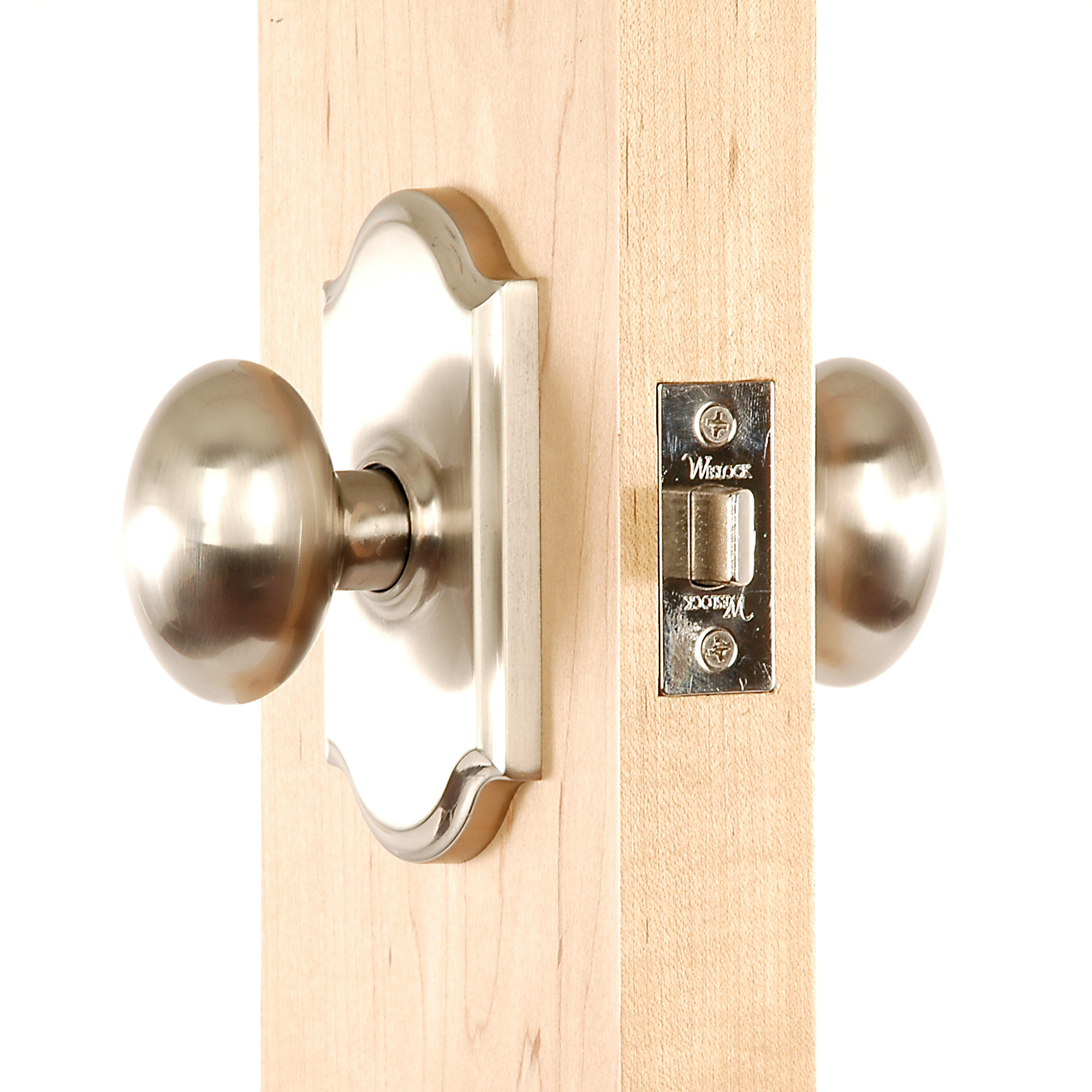 Weslock 01710JNJNSL20 Julienne Privacy Door Knob Satin Nickel for sale online | eBay