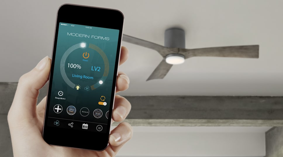 Modern Forms Smart Fans for Nest, Alexa, Google & more